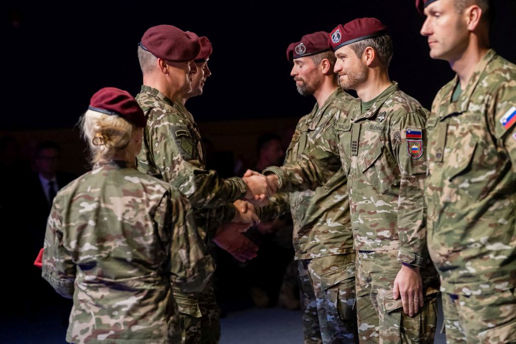 V Ljubljani slovesno zaznamovali dan Prve brigade - Slovenska vojska